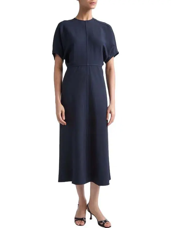 Victoria Beckham Eleanor Midi Dress - Ink