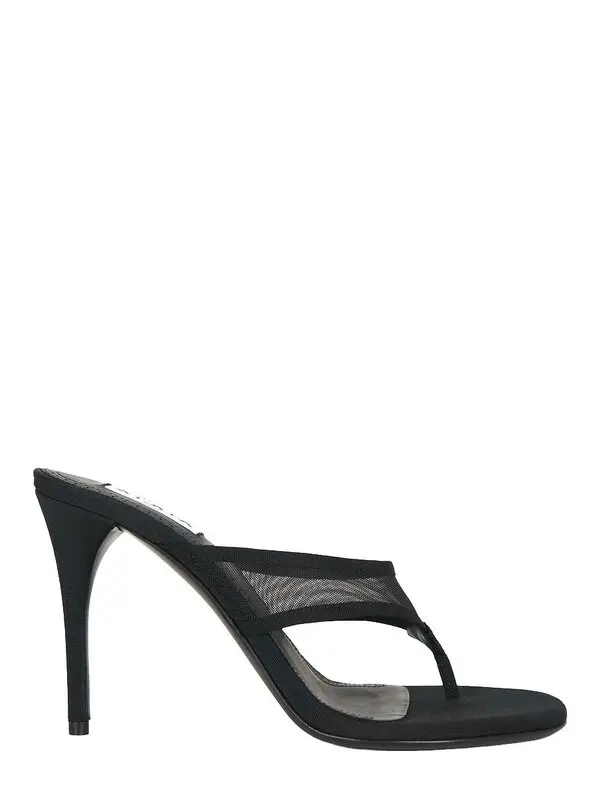 Alaïa Infra Sandal In Black - Noir