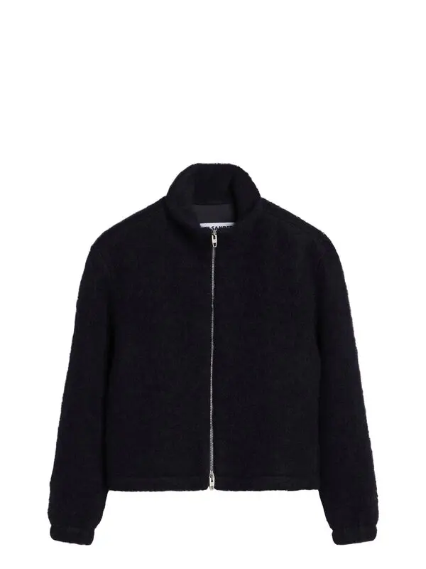 JIL SANDER Zip Up Sweatshirt - Ink