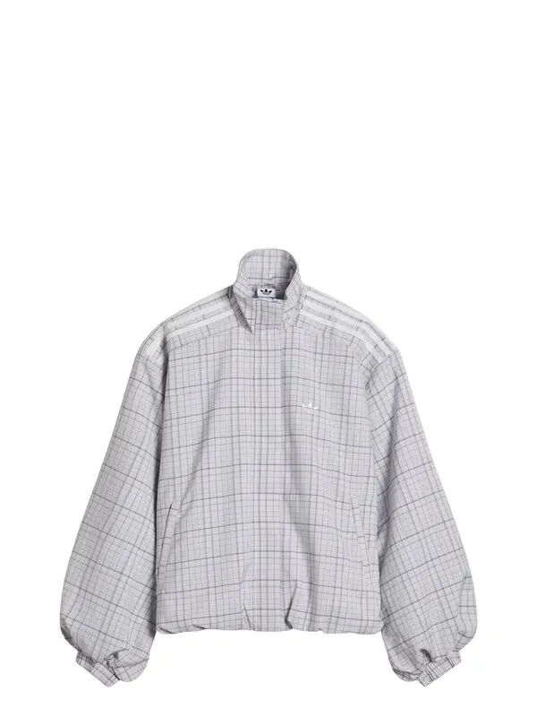 Adidas Check Track Top - Grey