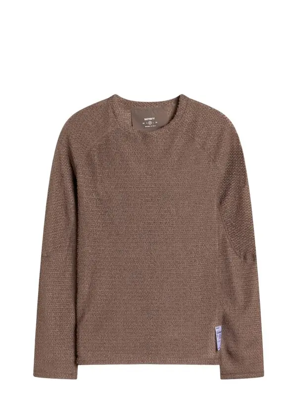 Satisfy Fuzzfleece Ad Long T-shirt - Falcon