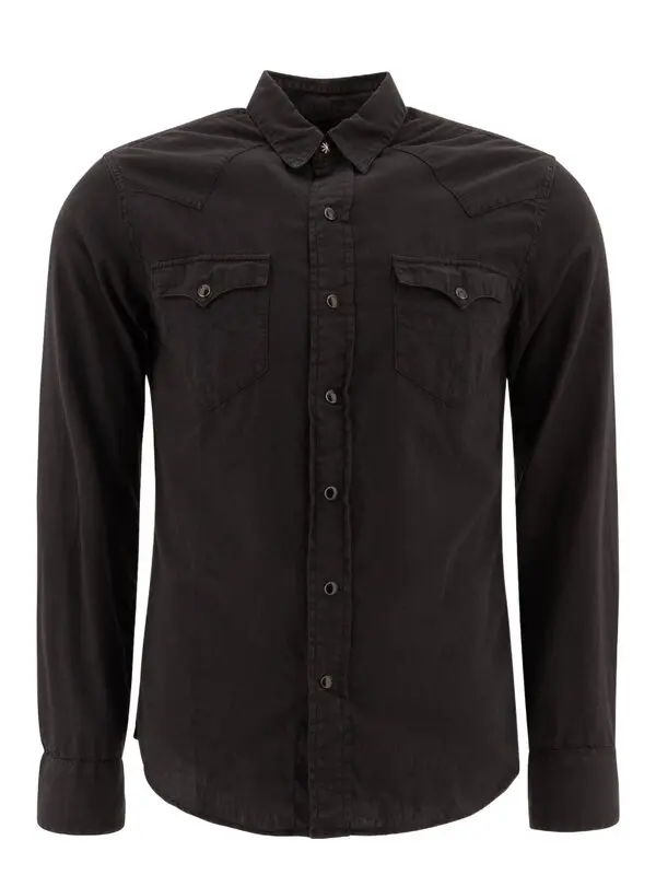 Ralph Lauren Twill Western Shirt - No