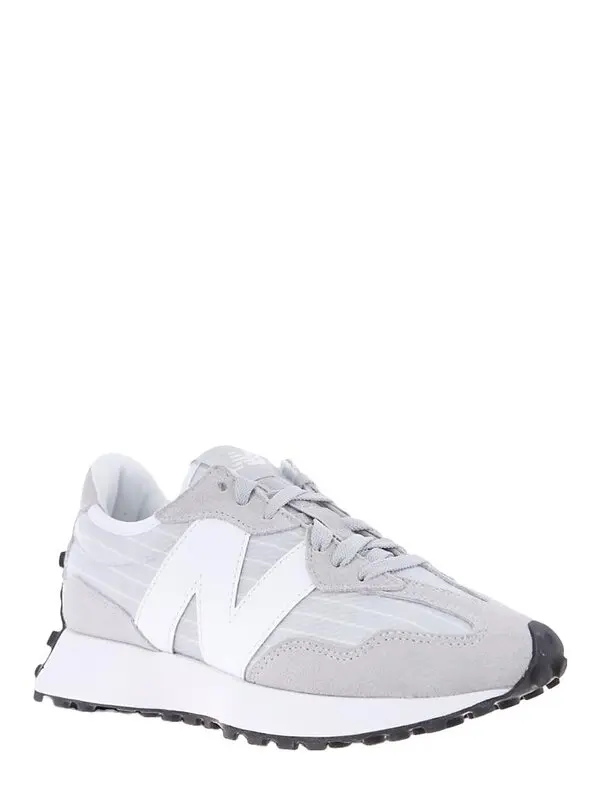 NEW BALANCE 327 Suede Sneakers - Rain Cloud