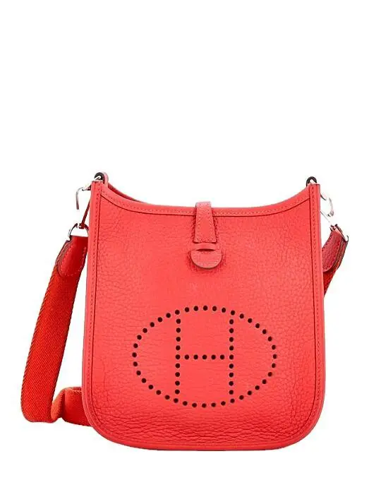 Hermès Tpm Evelyne Bag Gen Iii Clemence - Pink