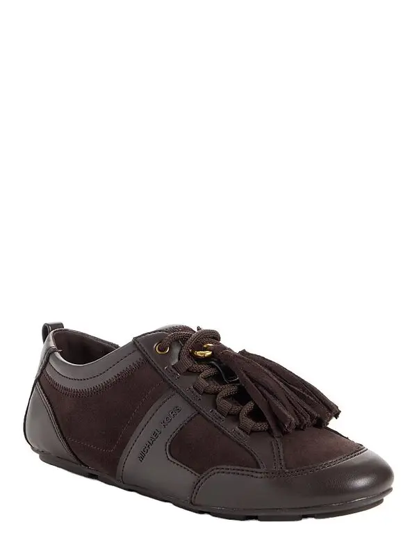 Michael Kors Keely Tassel Sneakers - Chocolate