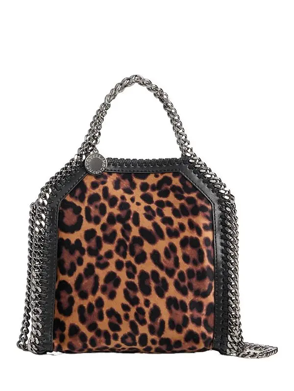 Stella McCartney Falabella Print Tiny Tote - Leopard