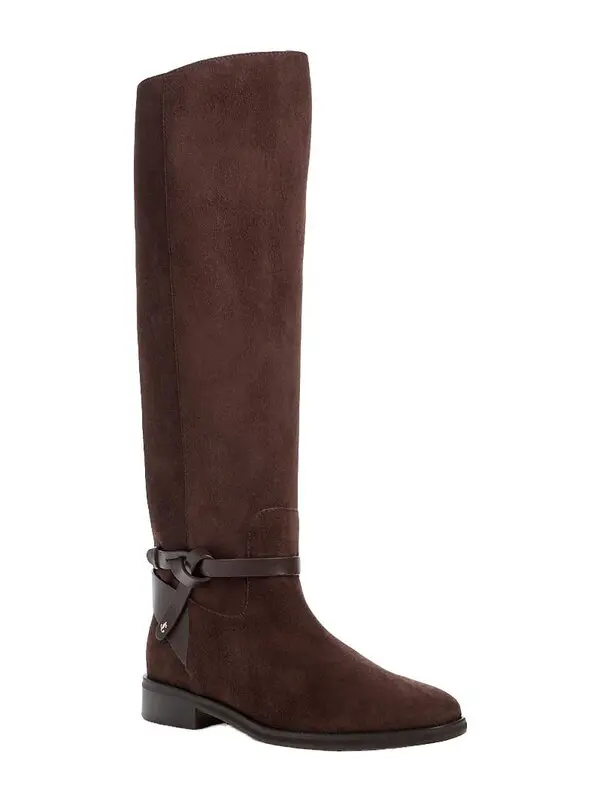 JIMMY CHOO Lawton Tall Boots - Chocolate