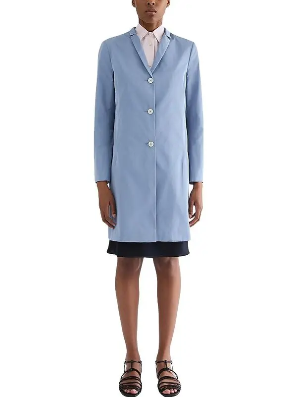 JIL SANDER Radzimir Single Breasted Coat - Quarry