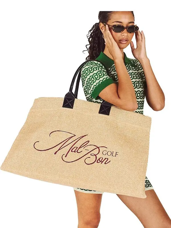 MALBON Martine Tote Bag - Straw