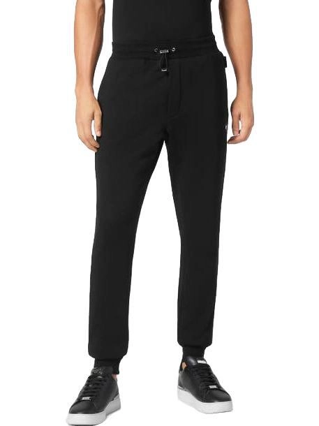 Philipp Plein Jogging Trousers Iconic Plein - Black