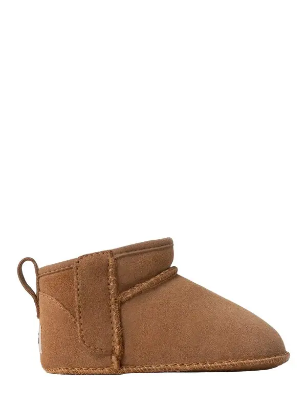 UGG Baby Classic Ultra Mini Boots In Chestnut - Beige