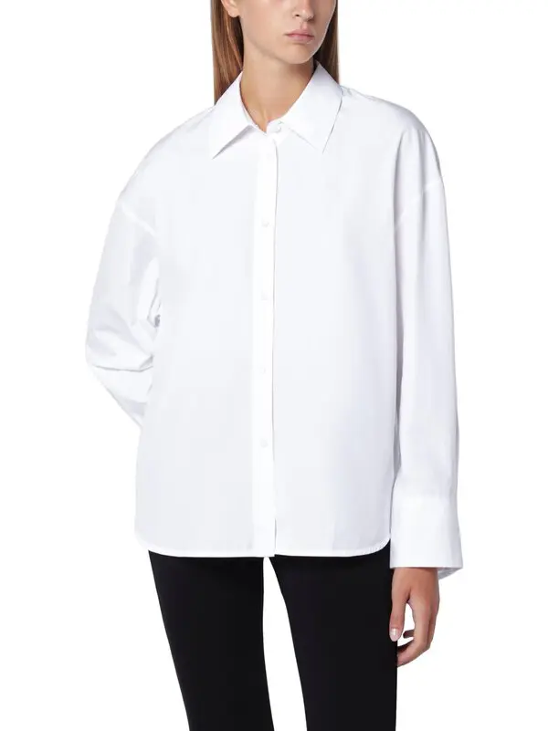 TOTEME Organic Cotton Shirt - White