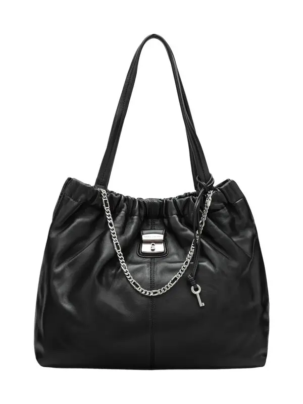 Marc Jacobs The Cristina Tote Bag In Leather - Black