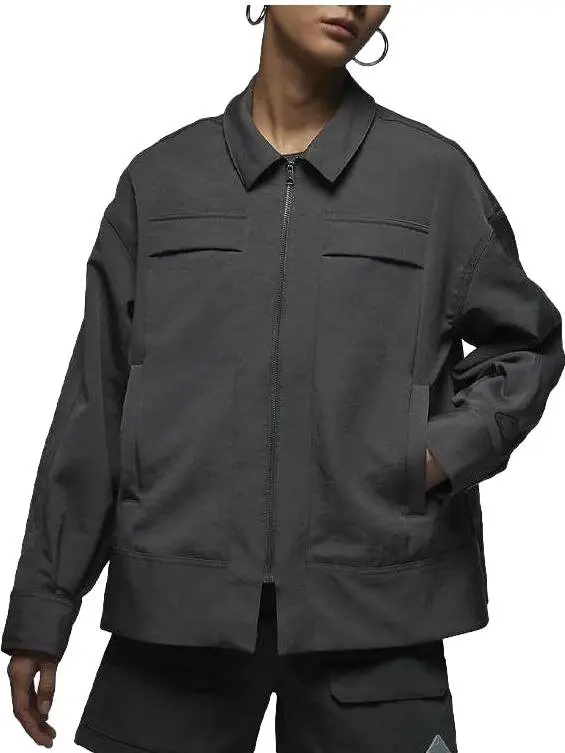 JORDAN Full Zip Work Jacket - Grey