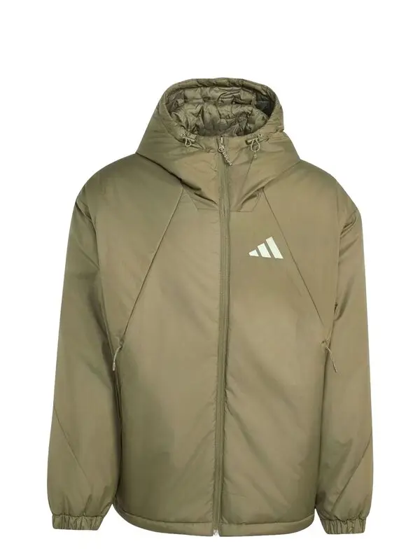 Adidas Multi Primaloft Insulated Hooded Jacket Asia Sizing - Olive Strata