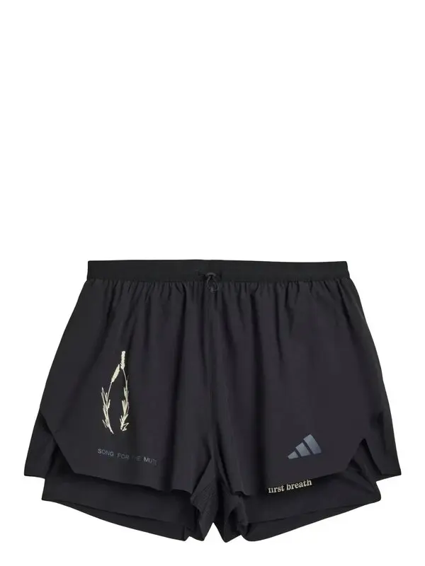 Adidas X Song For The Mute 2-in-1 Shorts Asia Sizing - Black