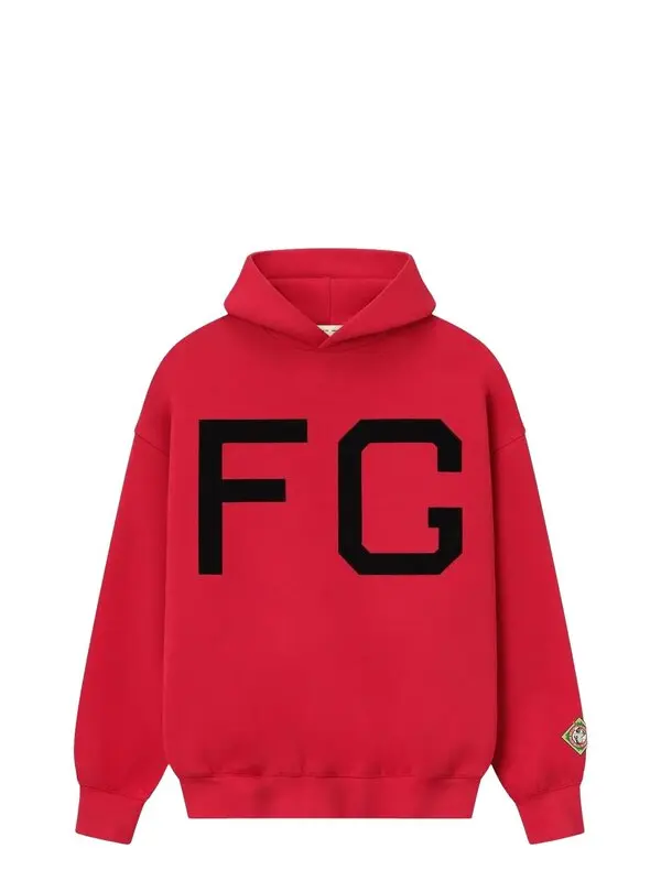 Fear Of God Fg Monarchs Hoodie - Red