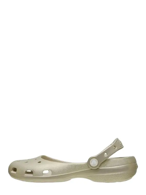 CROCS Classic Metallic Ballet Flats - Gold