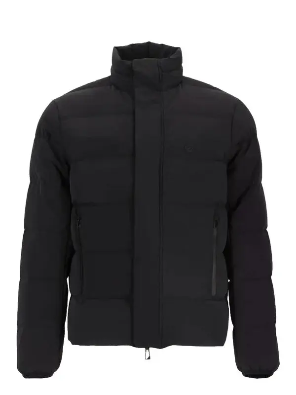 Emporio Armani Quilted Puffer Jacket - Black