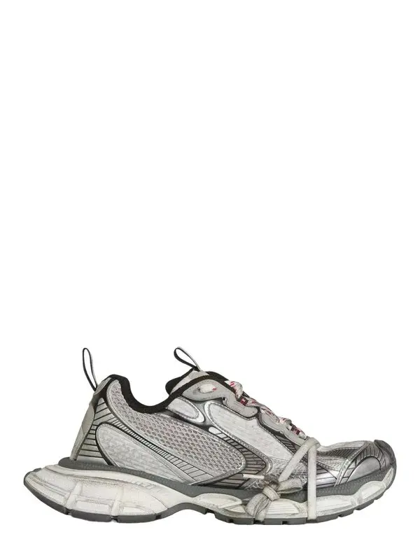 Balenciaga Lace-up Low-top Sneakers - Grey