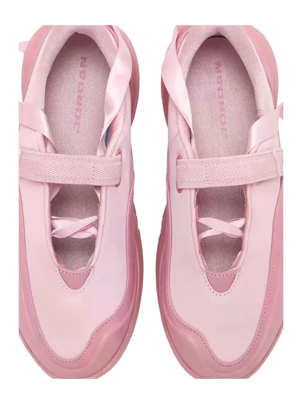 JORDAN Pointe Ribbon-tie Sneakers - Pink