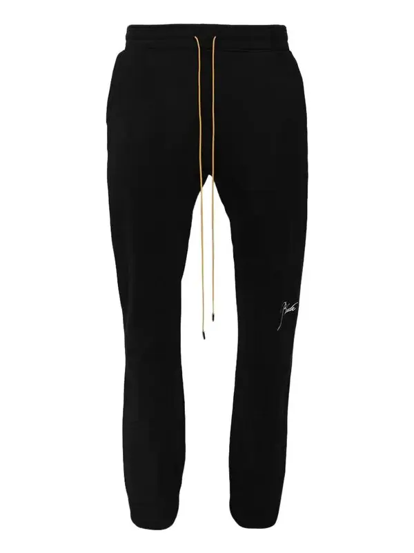 Rhude Logo-print Track Pants - Black
