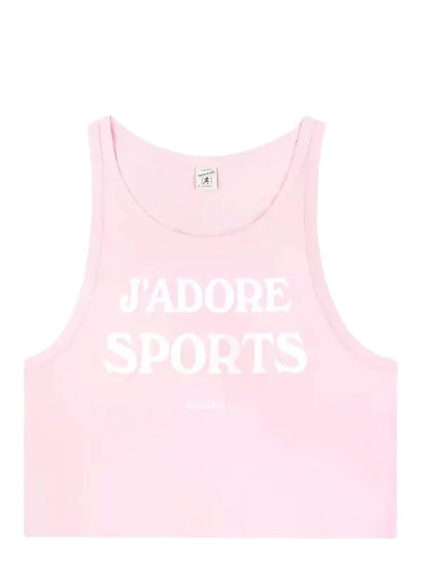 Sporty & Rich Jadore Baby Tank Top - Pink
