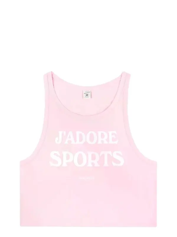 Sporty & Rich Jadore Baby Tank Top - Pink