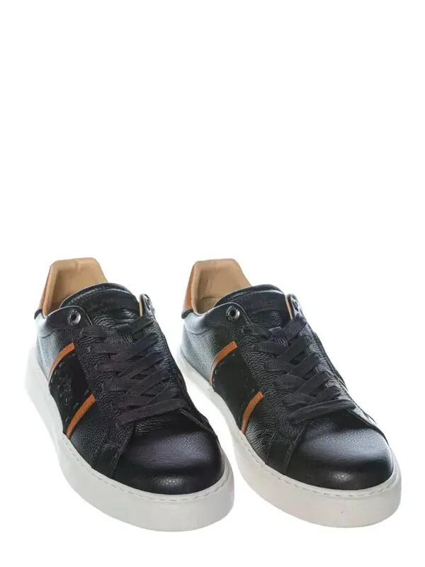 LA MARTINA Blubber Leather Sneakers - Black