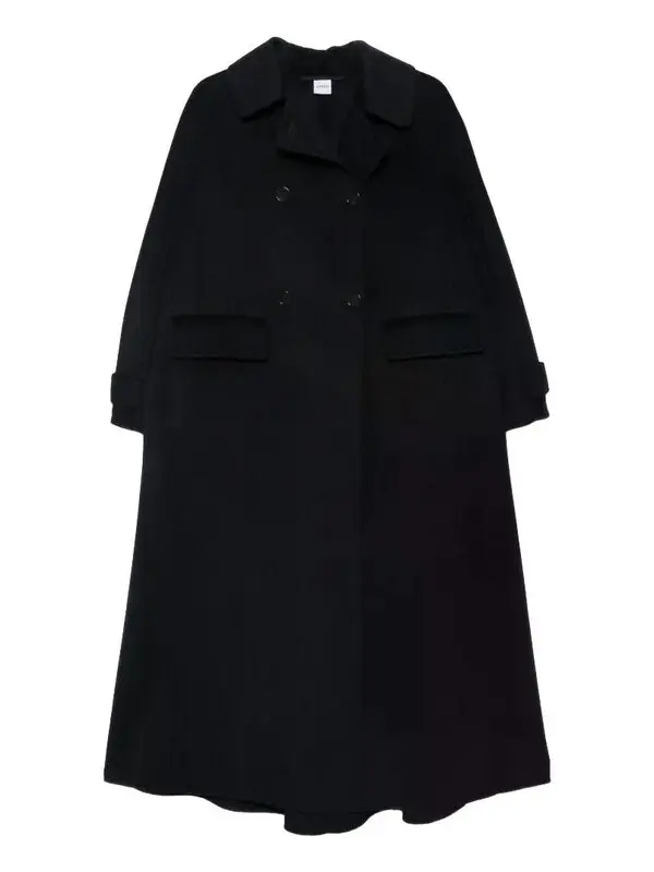 Aspesi Double-breasted Button-up Coat - Blue