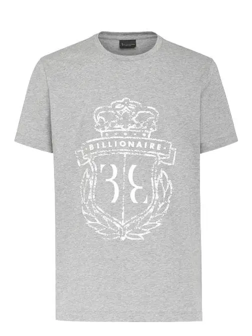 BILLIONAIRE T-shirt Round Neck Ss - Grey