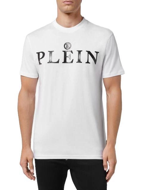 Philipp Plein T-shirt Round Neck Ss Tm - White