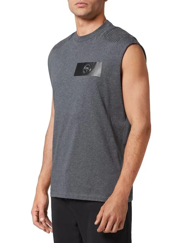 PLEIN SPORT T-shirt Round Neck Ss - Grey