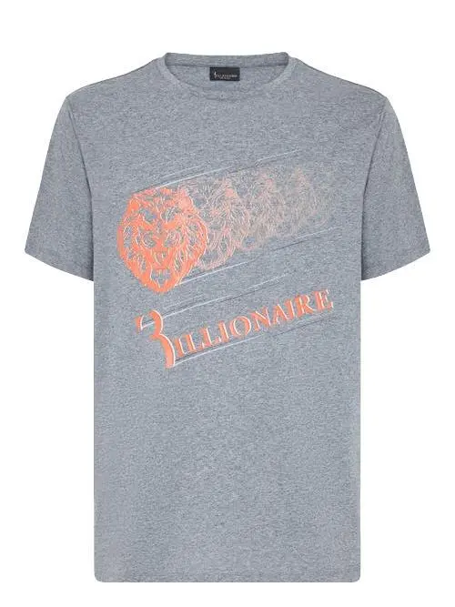 BILLIONAIRE T-shirt Round Neck - Grey