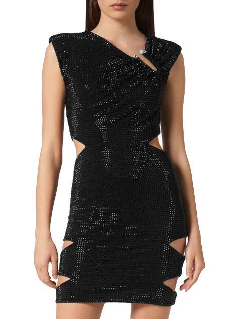 Philipp Plein Cocktail Dress - Black