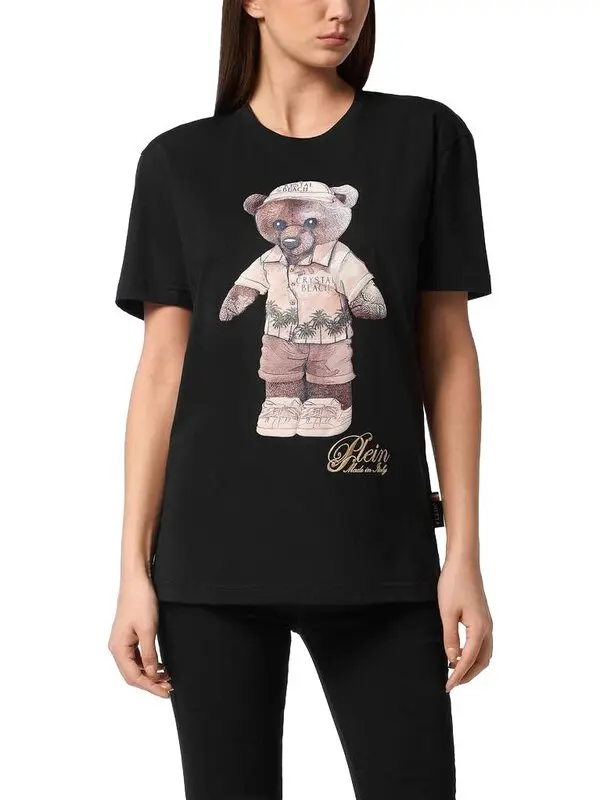 Philipp Plein T-shirt Fit Teddy - Black