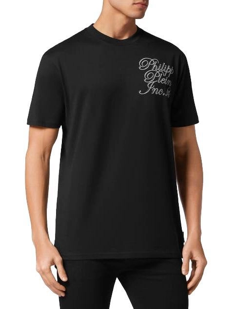 Philipp Plein T-shirt Round Neck Ss Tm - Black