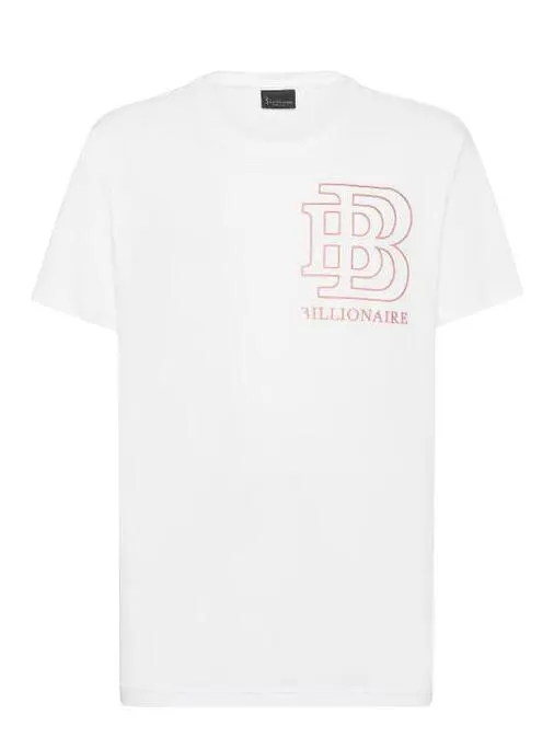 BILLIONAIRE T-shirt Round Neck Ss - White