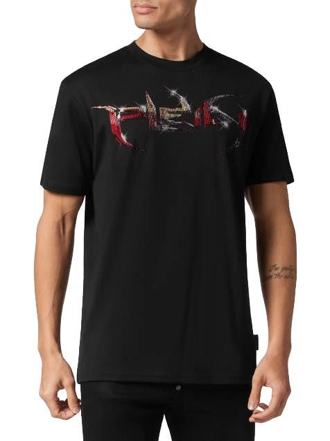 Philipp Plein T-shirt Round Neck - Black