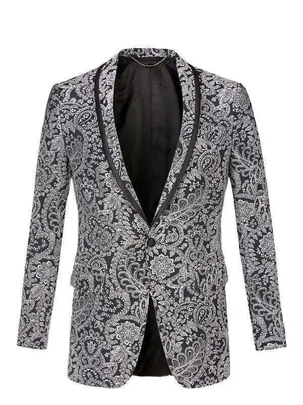 BILLIONAIRE Blazer Regular Fit Fs Elegant - Black/silver