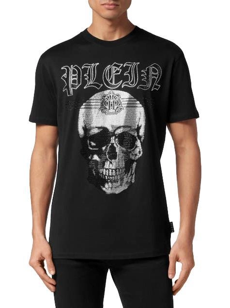 Philipp Plein T-shirt Round Neck Ss Tattoo - Black