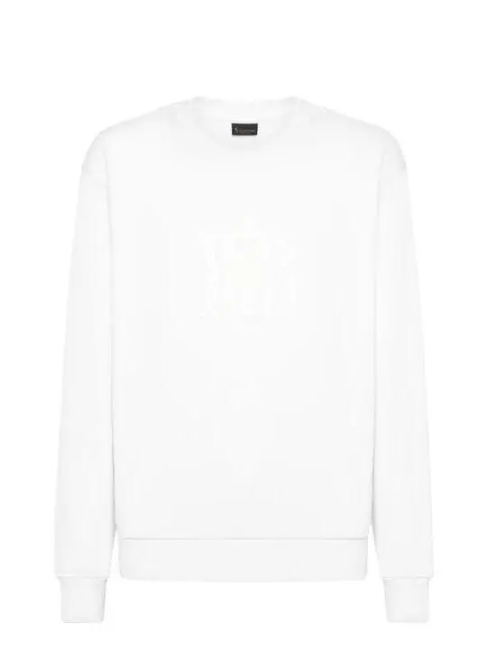 BILLIONAIRE Roundneck Sweatshirt Ls - White