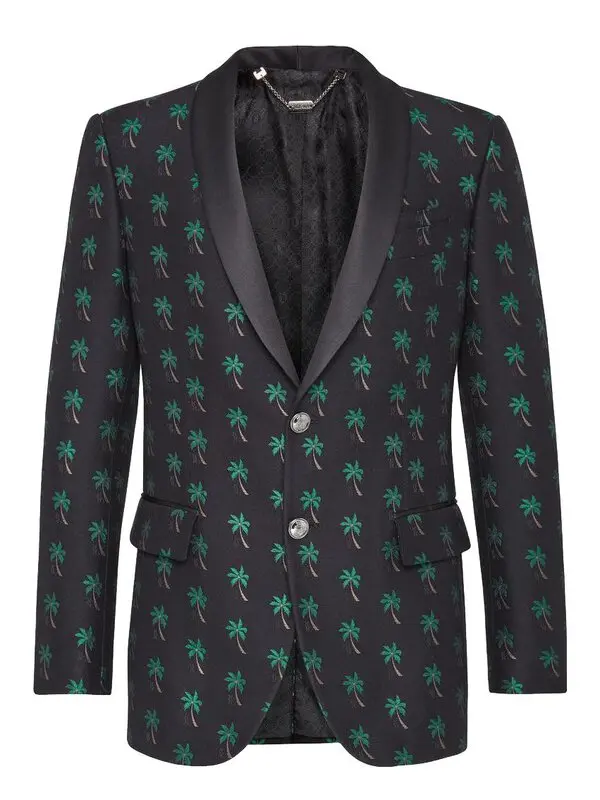 BILLIONAIRE Blazer Fs Palms - Black