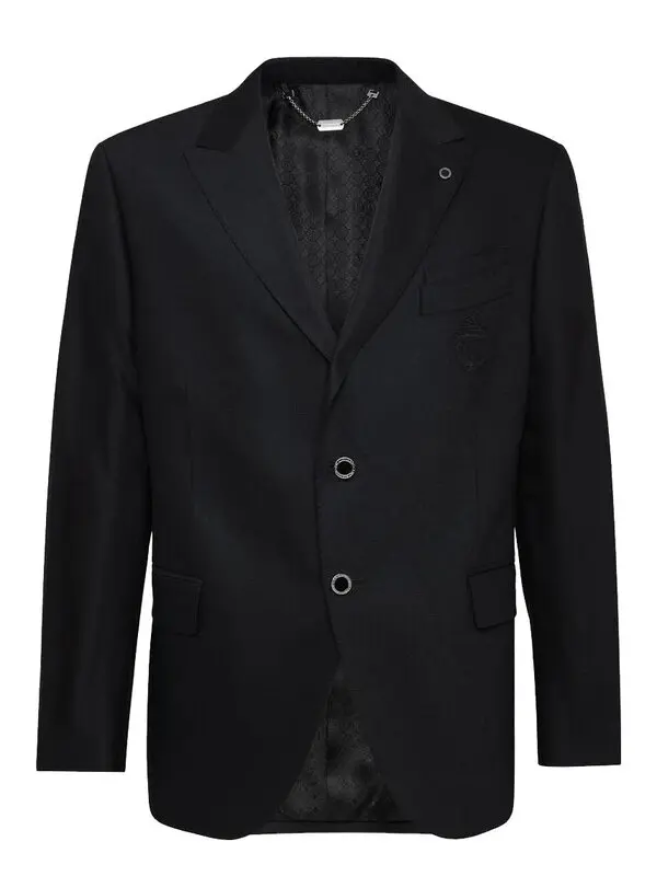 BILLIONAIRE Blazer Crest - Black