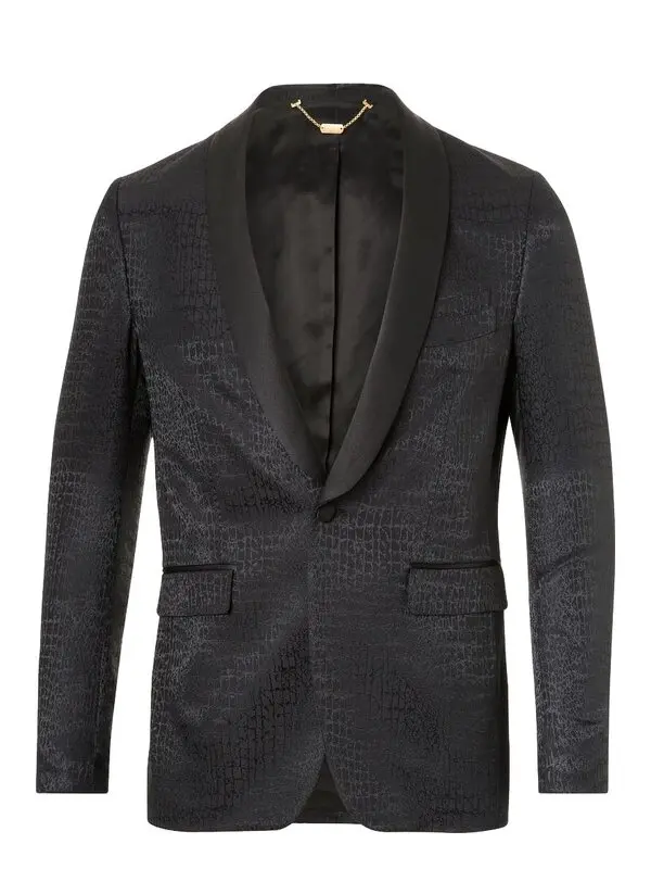 BILLIONAIRE Blazer Super Slim Fit "gaspard&quot - Black