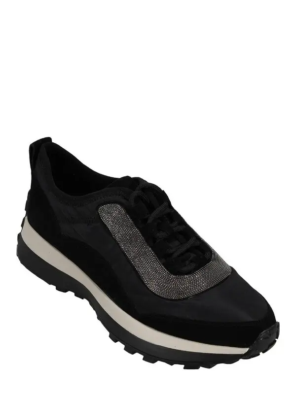 Vaneli Quota Leather Sneaker - Black