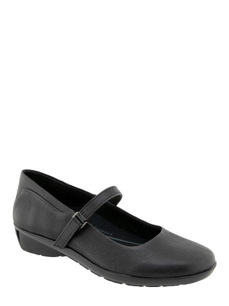 Munro Jennifer Mary Jane Pump - Black Leather