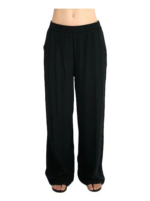 BEACH LIFE BY GOTTEX Resort Beach Pants Cover-up - Black