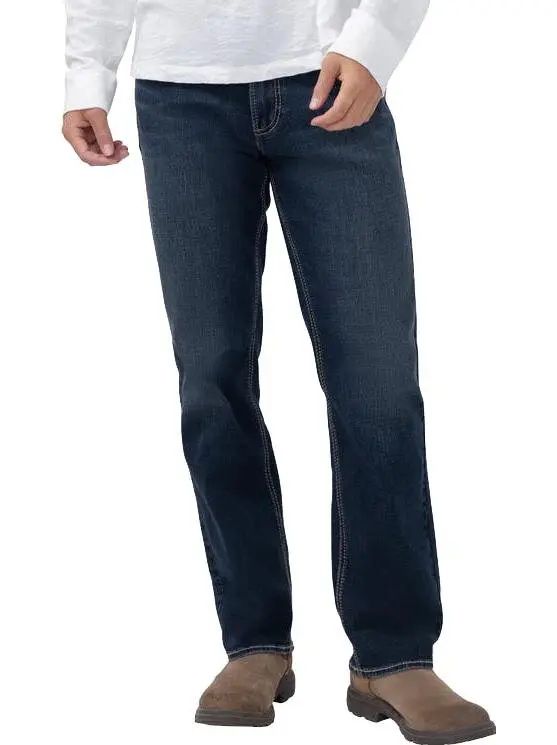 SILVER JEANS CO. Grayson Straight Leg Jeans - Sonic Wave
