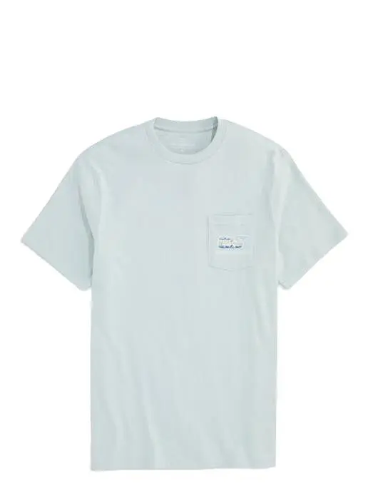Vineyard Vines Duck Hunt Whale Graphic T-shirt - K605 Shell